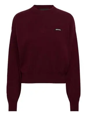 ROTATE BY BIRGER CHRISTENSEN Logo Crewneck Sweater - Brown