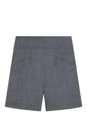 GANNI Tailored Bermuda Shorts - Phantom