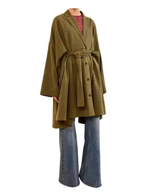 Ulla Johnson Cotton Trench Coat - Brown