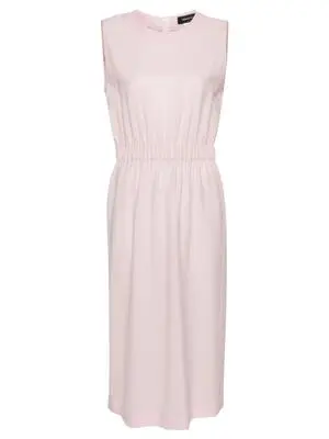 Fabiana Filippi Round Neck Midi Dress - Pink