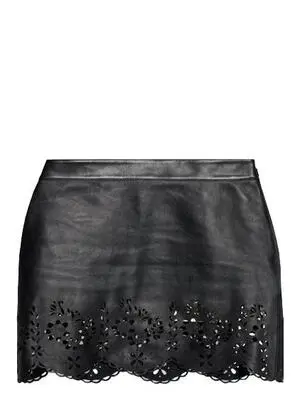 Isabel Marant Étoile Natea Leather Skirt - Black