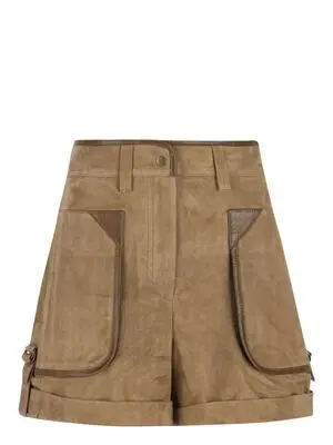 ISABEL MARANT ÉTOILE Isabel Marant Suede Buckled Shorts