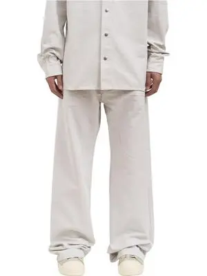 Rick Owens Belt Loop Jeans - White