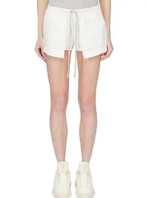 Rick Owens Drawstring Shorts - Off White