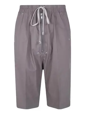 Rick Owens Cargo Zip Shorts - Gray