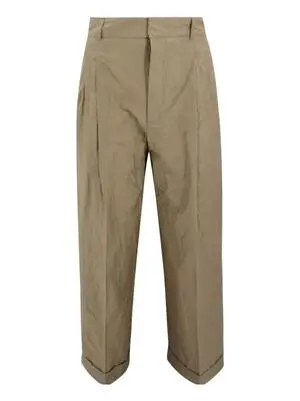 SOEUR Soeur Wide-Leg Pleated Trousers