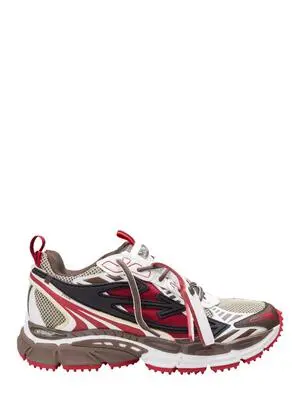 Off-White Off-White "Be Right Back" Round Toe Sneakers Multicolor