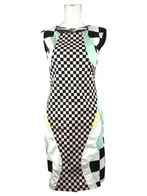 Moschino Geometric Print Dress - Multicolor