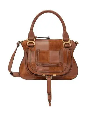 Chloé Small Marcie Shoulder Bag - Brown