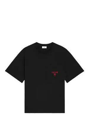 Celine Short Sleeve T-shirt - Black