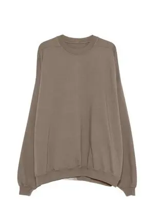 Rick Owens Hun Tie-detail Sweatshirt - Gray