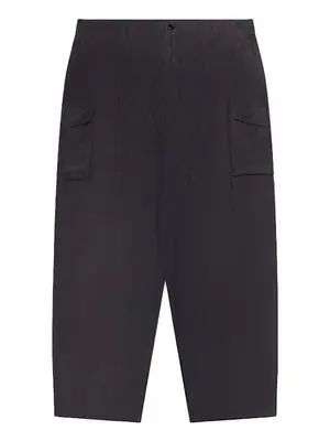 MAISON MARGIELA Cargo Pockets Tapered Trousers - Washed Black