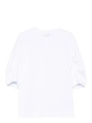 DRIES VAN NOTEN Dries Van Noten Crewneck T-Shirt With Pleated Details