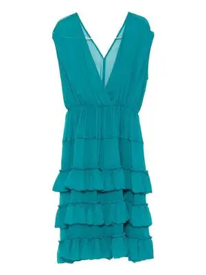 Dries Van Noten Dally Dress - Petrol
