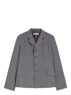 JIL SANDER Jacket 109 Single-breasted Blazer - Shadow