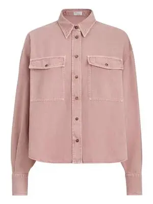 Brunello Cucinelli Long-sleeved Shirt - Pink