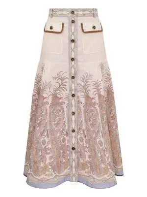 ZIMMERMANN Zimmermann Alchemy A-Line Skirt