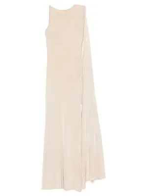 AYA MUSE One-shoulder Maxi Dress - Nude