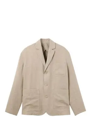 Jacquemus The Pastro Long Sleeved Blazer - Light Brown