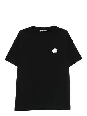 Palm Angels Logo-patch T-shirt - Black