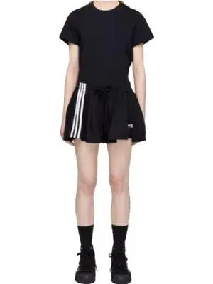 Y3 Tennis Skort - Black
