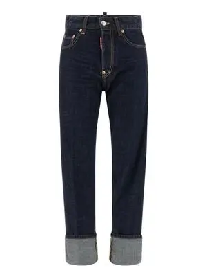 Dsquared2 Authentic Japanese Tomboy Jeans - Blue