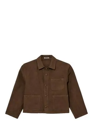 Auralee Long-sleeved Casual Jacket - Brown