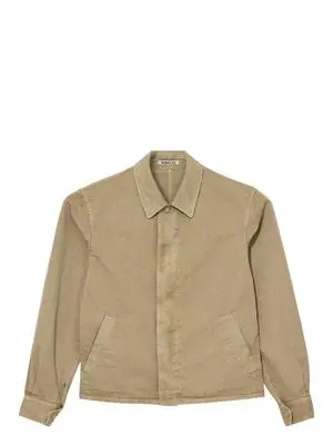 Auralee Collared Long Sleeve Jacket - No