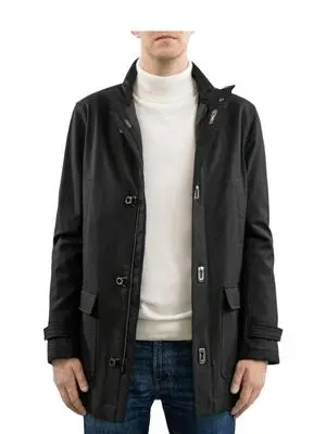 FERRAGAMO Long Sleeve Jacket - Black