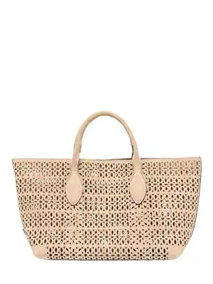 GIANNI CHIARINI Gianni Chiarini Firenze Mashup Perforated Suede Tote Bag