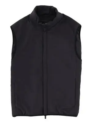 Herno Padded Stand-collar Vest - Black