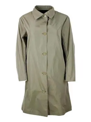 Fabiana Filippi Embellished-trim Buttoned Coat - Nude