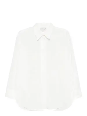 FORTE_FORTE Long Sleeve Shirt - White