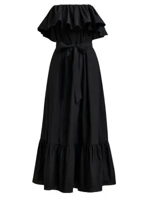 Essentiel Antwerp Joyce Ruffled Maxi Dress - Black