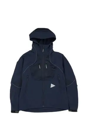 AND WANDER AND WANDER Hooded Zip-Up Jacket With Multiple Pockets