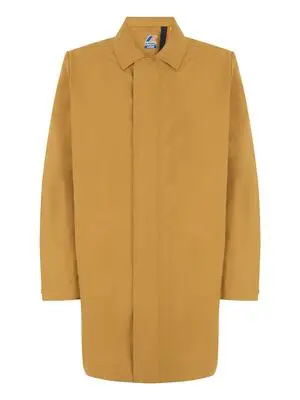 K-WAY Poirol Minimal Technical Coat - Brown