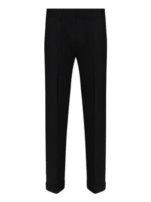 Dsquared2 Tailored Pleated Trousers - Black