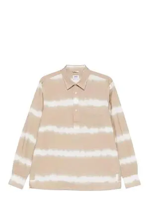 Aspesi Printed Detail Polo Shirt - Nude