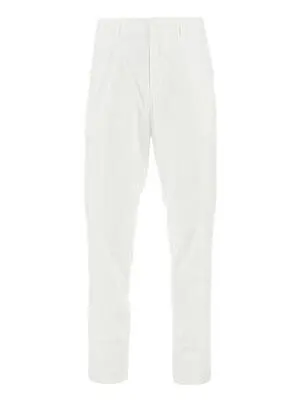 Emporio Armani Lightweight Straight-leg Pants - White