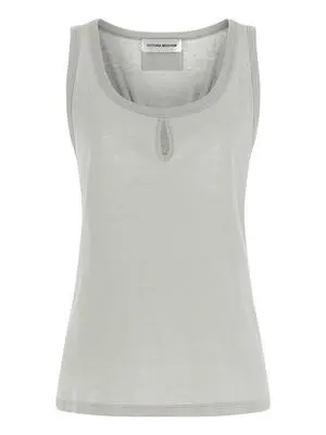VICTORIA BECKHAM Victoria Beckham Split Tank Top With Teardrop Cut-out