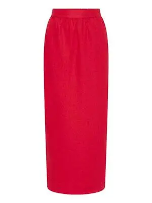 Posse Bonnie Pencil Skirt - Red