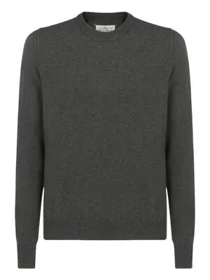 MAISON MARGIELA Four-stitch Crewneck Jumper - Grey