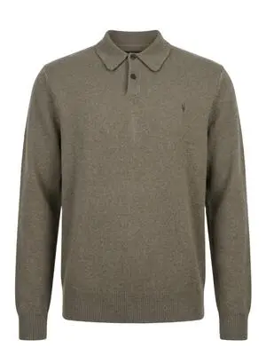 ALLSAINTS Long-sleeved Polo Shirt