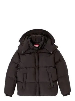 DIESEL® Diesel Quilted Down Jacket With Detachable Hood Wu