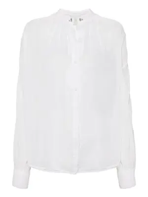 FORTE_FORTE Long Sleeve Shirt - White