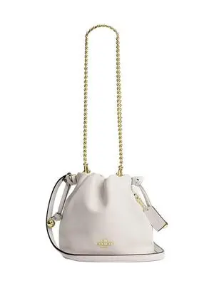 COACH Coach Faye Mini Drawstring Bag Chalk Color