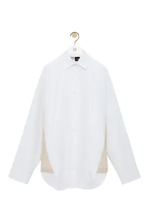Loewe Longline Shirt - White/beige