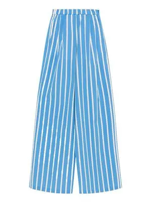 FORTE_FORTE Striped Palazzo Pants - Blue