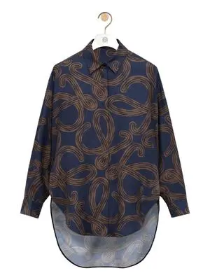 LOEWE Loewe Paula's Ibiza Relaxed Anagram Print Shirt