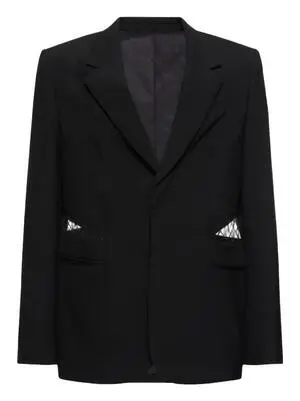 DION LEE Dion Lee Tailored Blazer With Embroidered Details